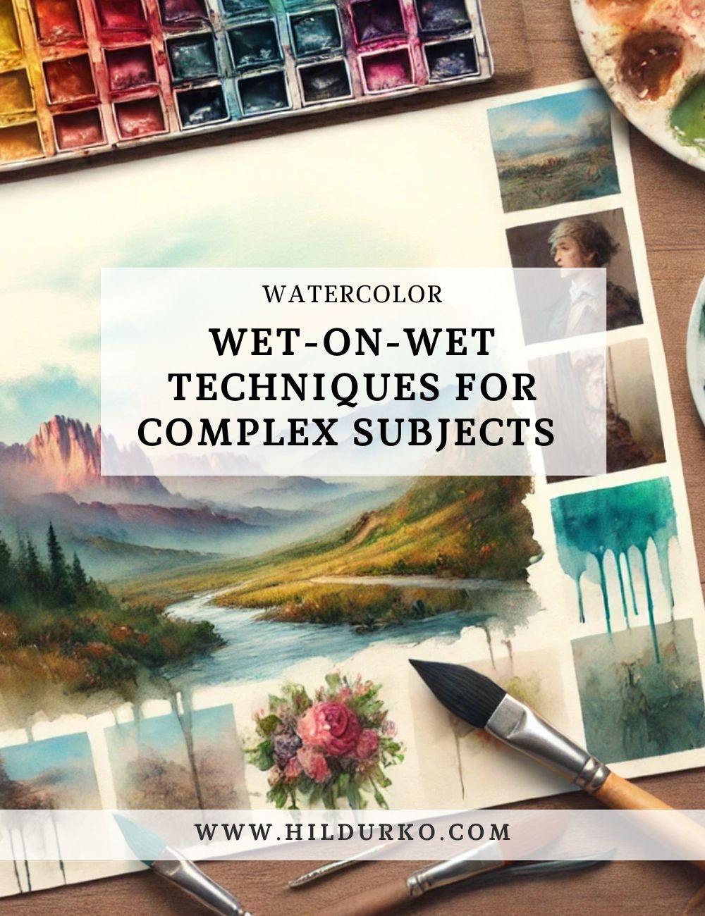Mastering Wet-on-Wet Techniques for Intricate Subjects: Achieving ...