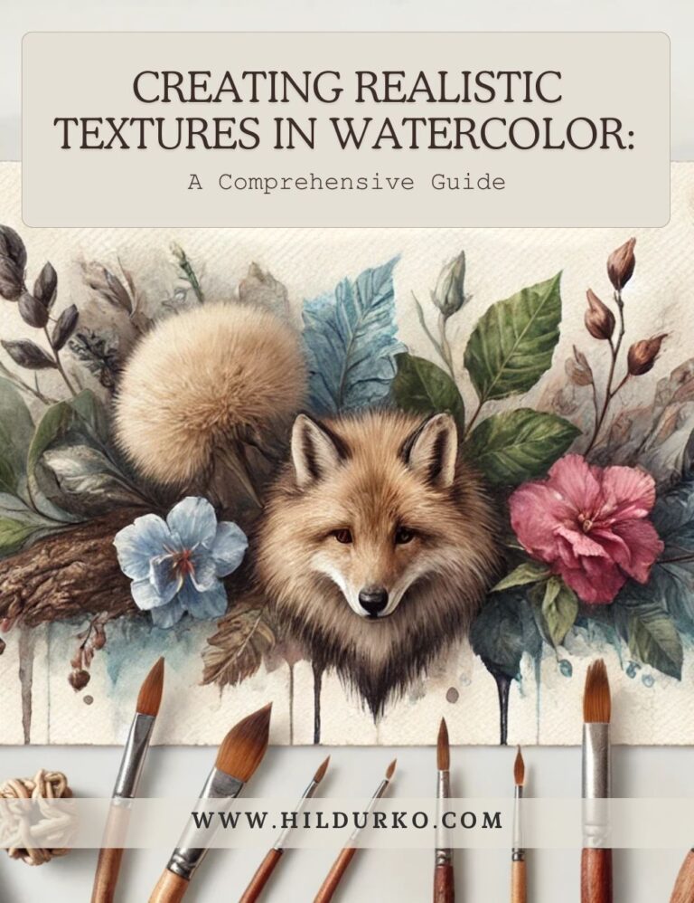 Creating Realistic Textures in Watercolor: A Comprehensive Guide - Sheep and Dragons Publishing